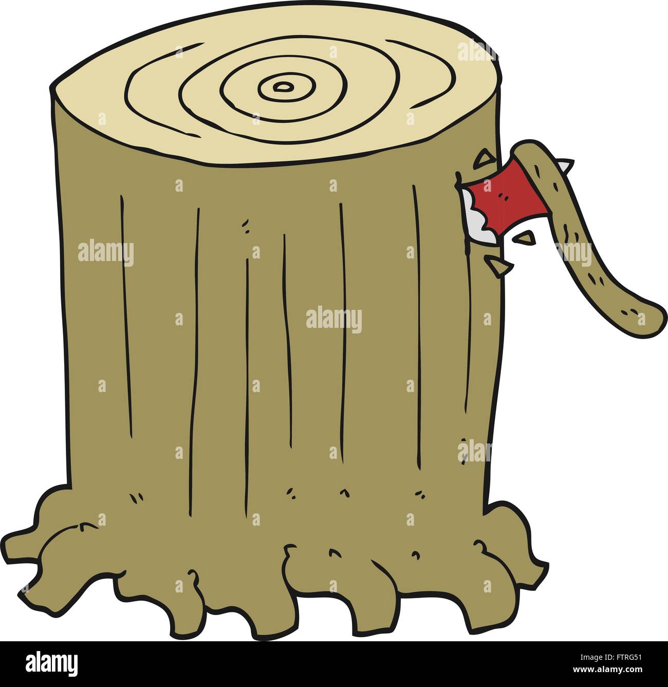 Free stump Stock Vector Images - Alamy