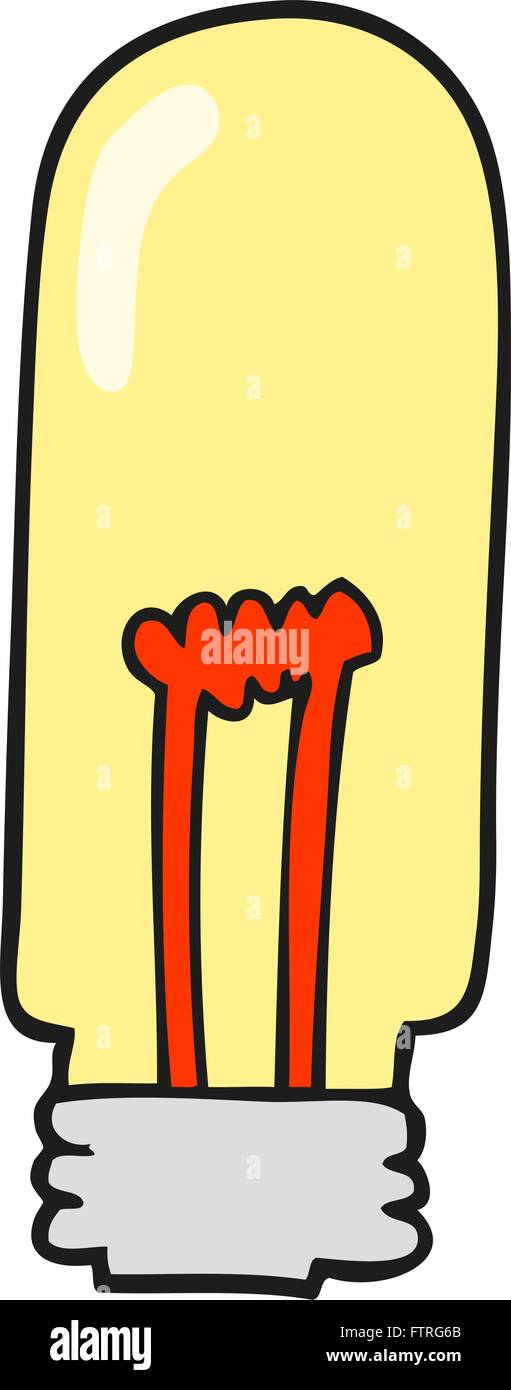 freehand drawn cartoon light bulb Stock Vector Image & Art - Alamy