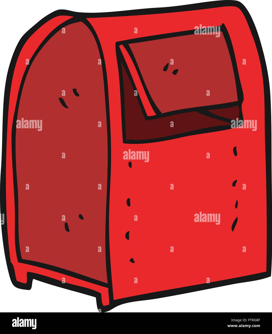 Cartoon mailbox hi-res stock photography and images - Alamy