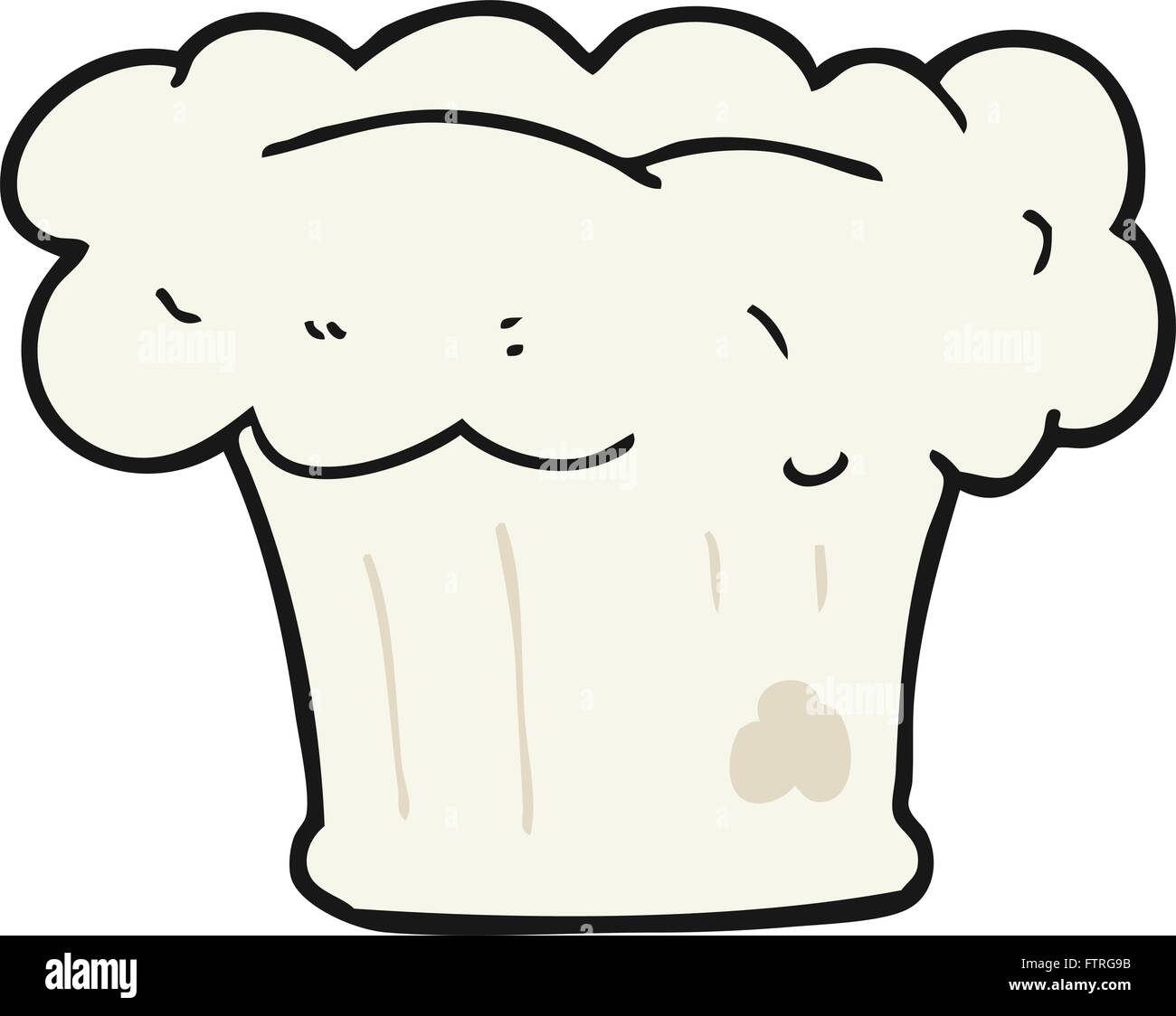 freehand drawn cartoon bakers hat Stock Vector Image & Art - Alamy