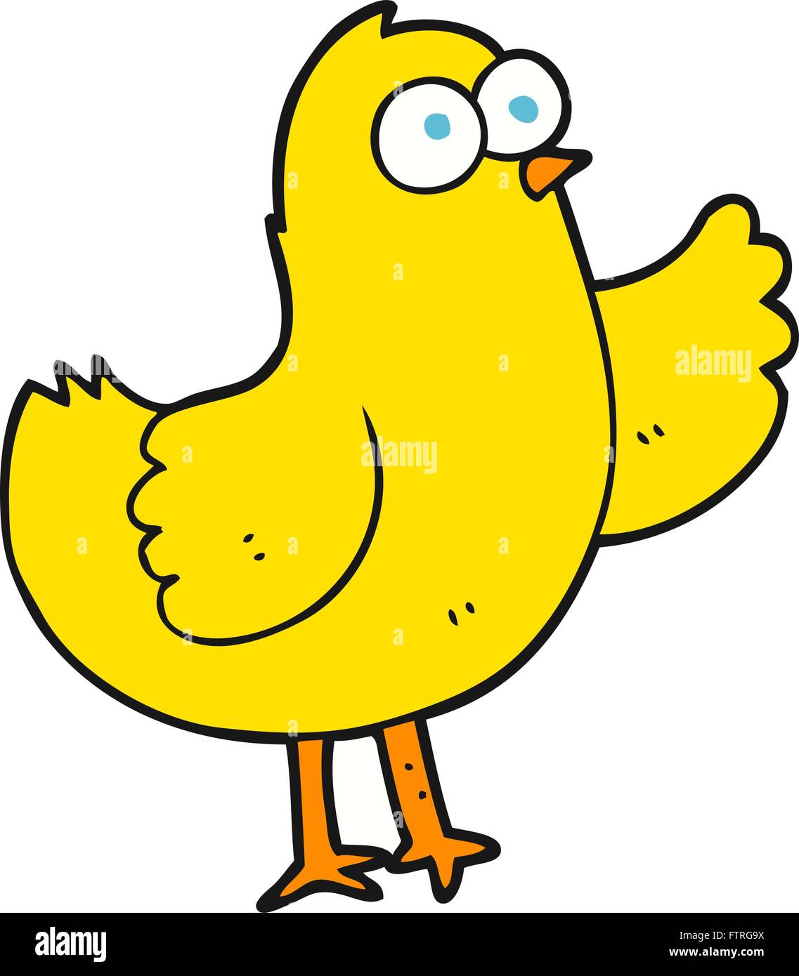 freehand drawn cartoon bird Stock Vector Image & Art - Alamy