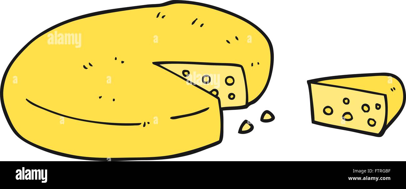 freehand drawn cartoon cheese Stock Vector Image & Art - Alamy