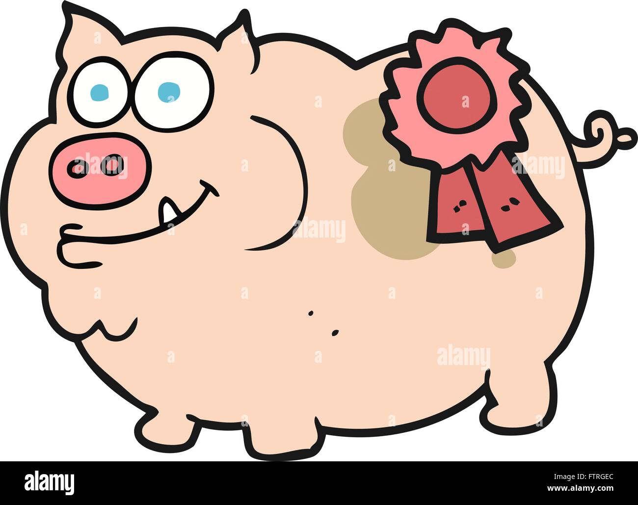 Prize winning animals Stock Vector Images - Alamy