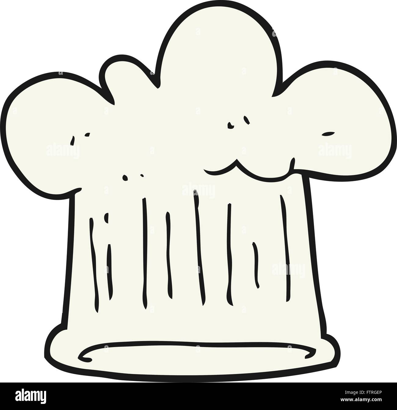 freehand drawn cartoon chef hat Stock Vector Image & Art - Alamy