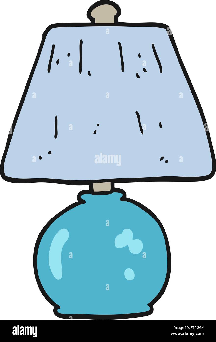 freehand drawn cartoon lamp Stock Vector Image & Art - Alamy