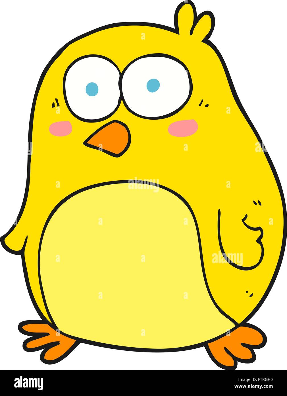 freehand drawn cartoon bird Stock Vector Image & Art - Alamy