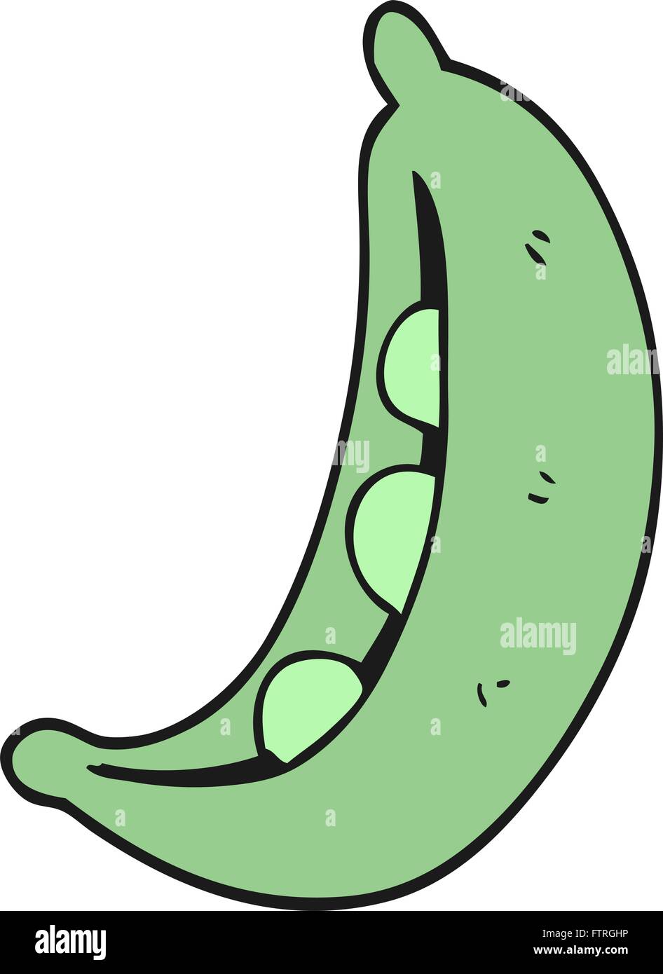 freehand drawn cartoon peas Stock Vector Image & Art - Alamy