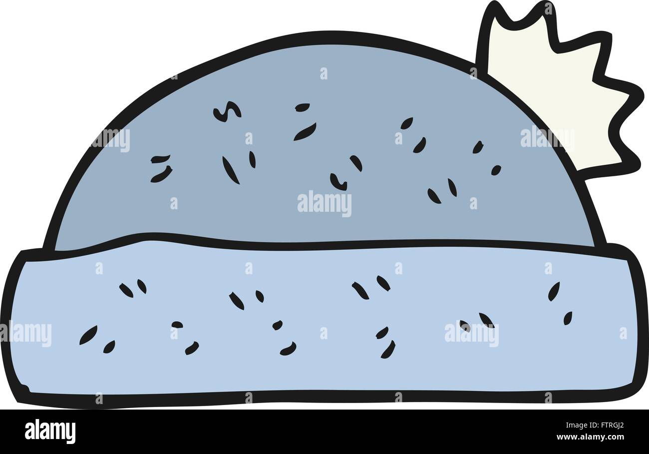 freehand drawn cartoon winter hat Stock Vector Image & Art - Alamy