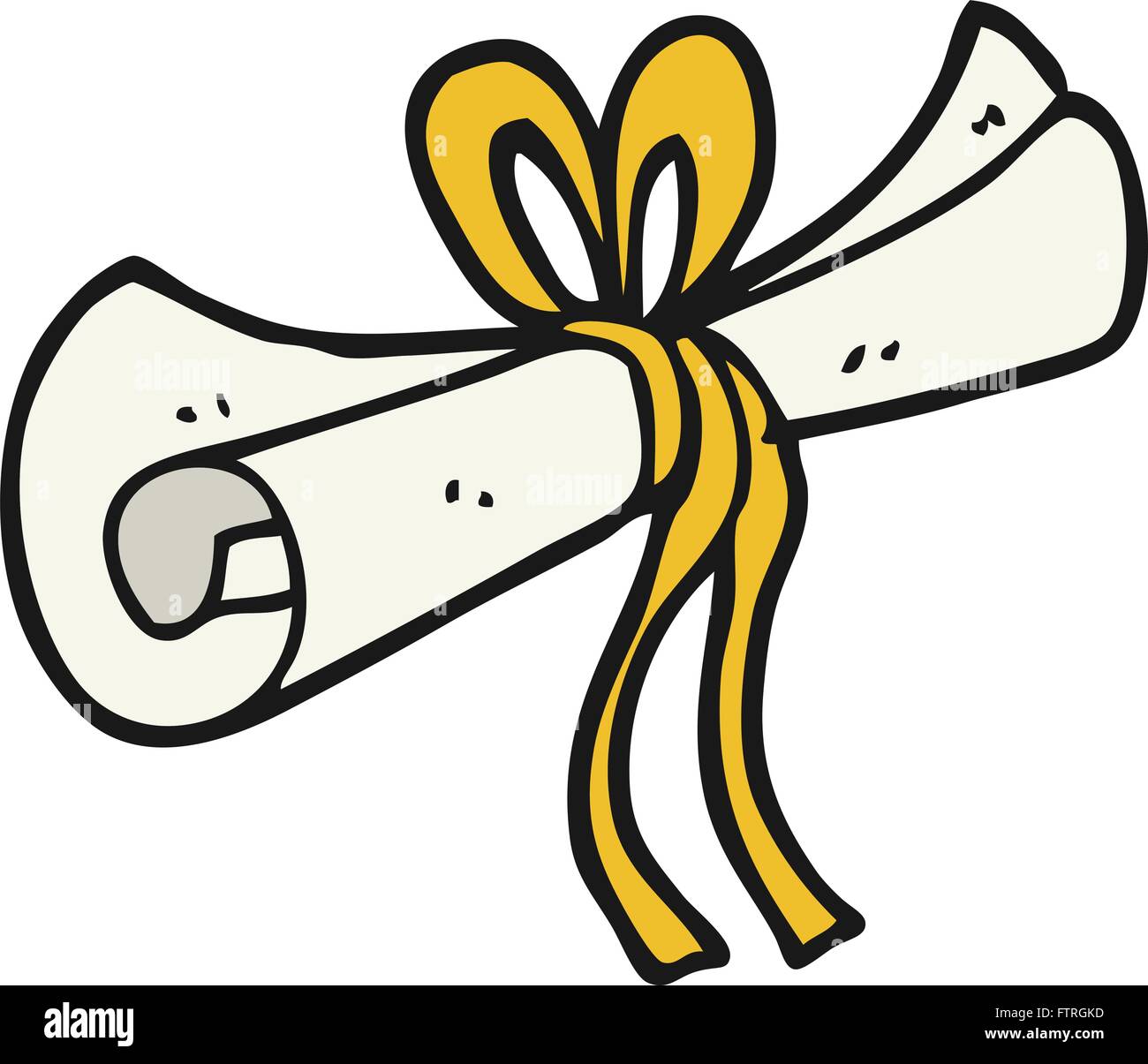 freehand drawn cartoon scroll Stock Vector Image & Art - Alamy