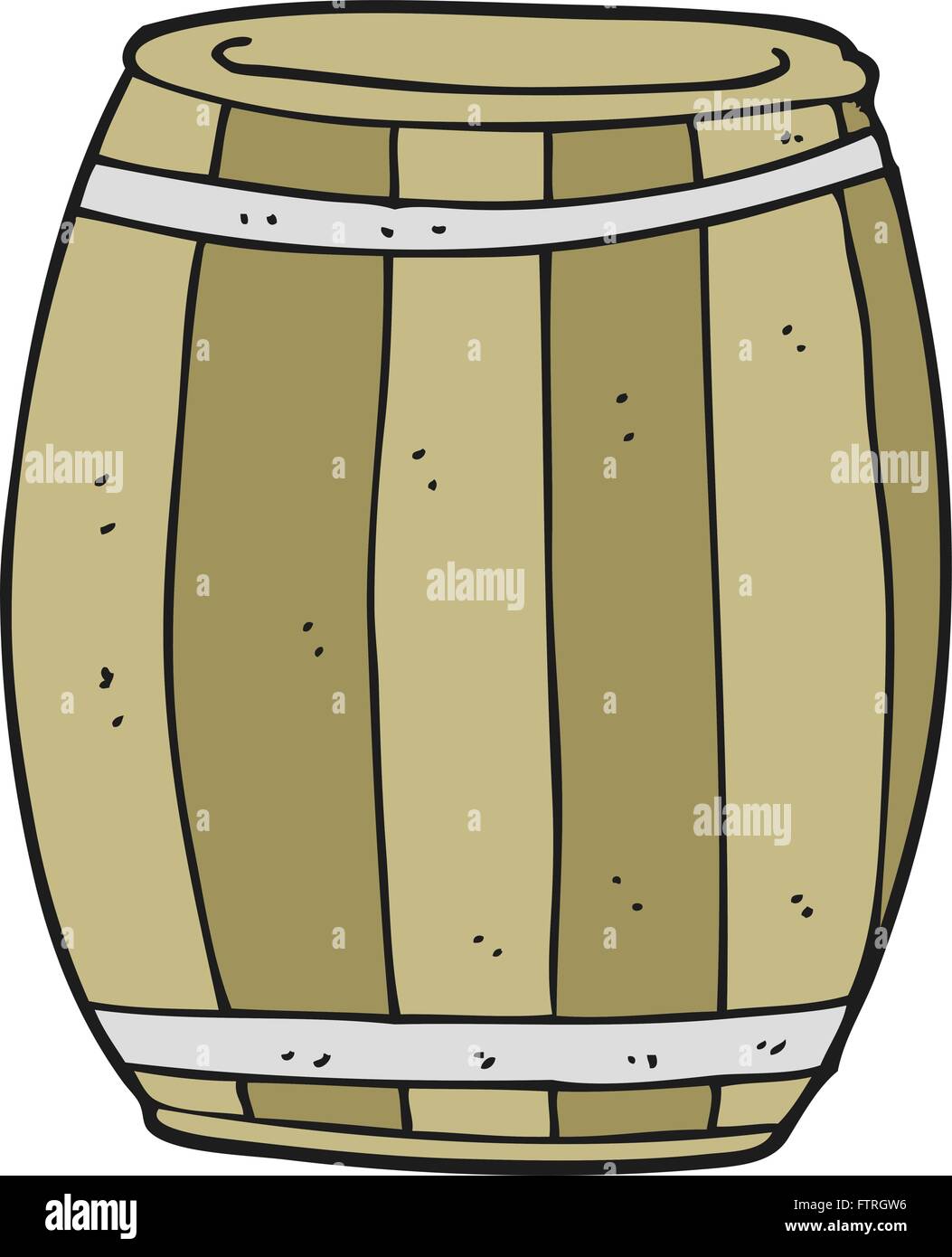 freehand drawn cartoon barrel Stock Vector Image & Art - Alamy