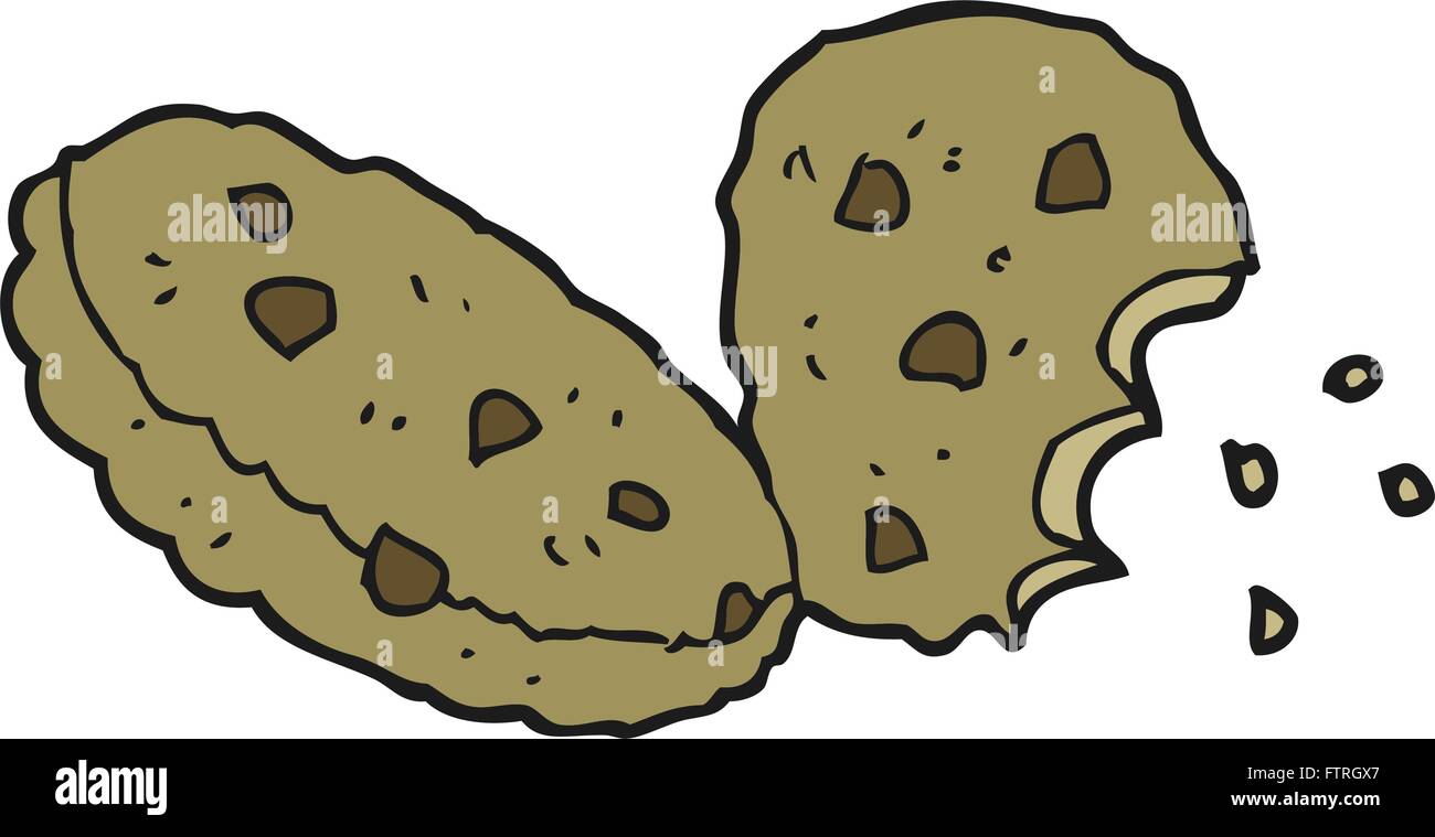 freehand drawn cartoon cookies Stock Vector Image & Art - Alamy