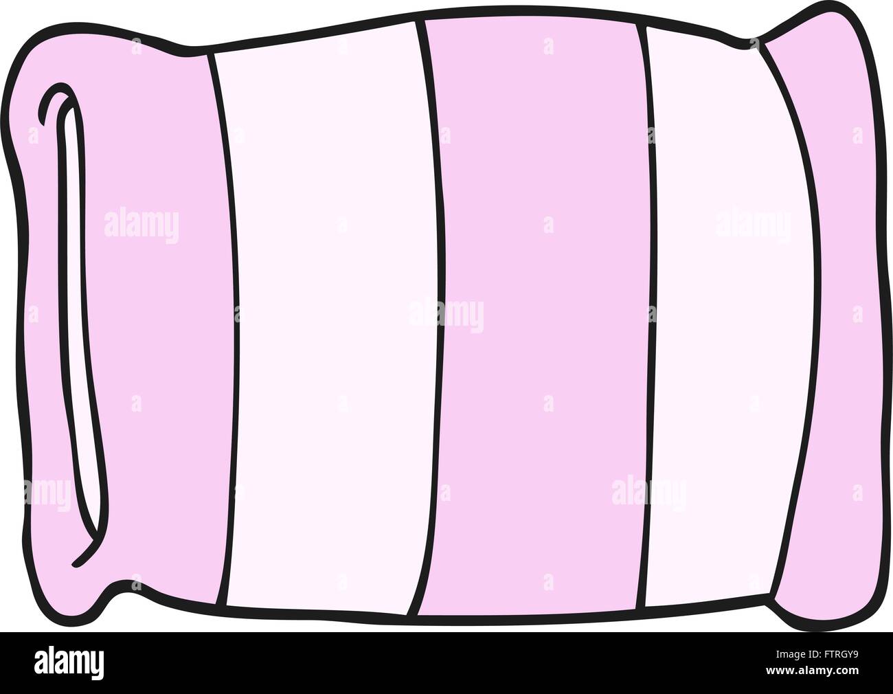 freehand drawn cartoon pillow Stock Vector Image & Art - Alamy