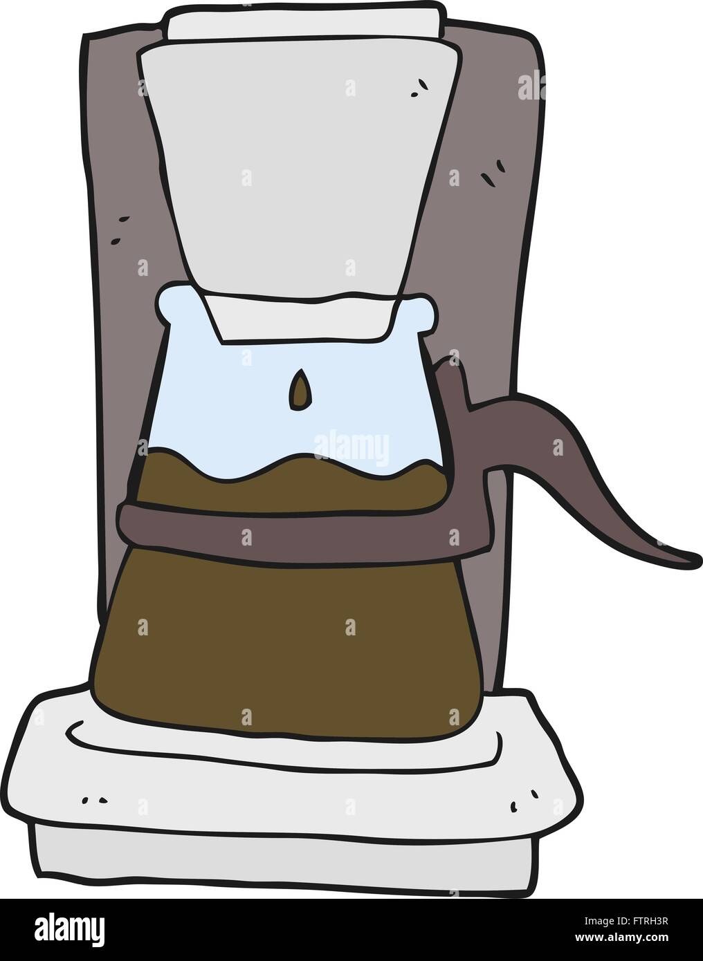 Drip filter coffee Stock Vector Images - Alamy