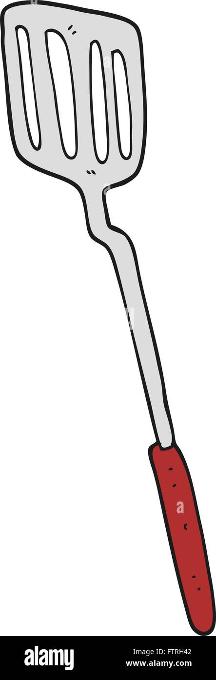 freehand drawn cartoon spatula Stock Vector Image & Art - Alamy