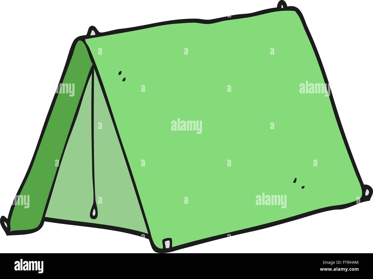 freehand drawn cartoon tent Stock Vector Image & Art - Alamy