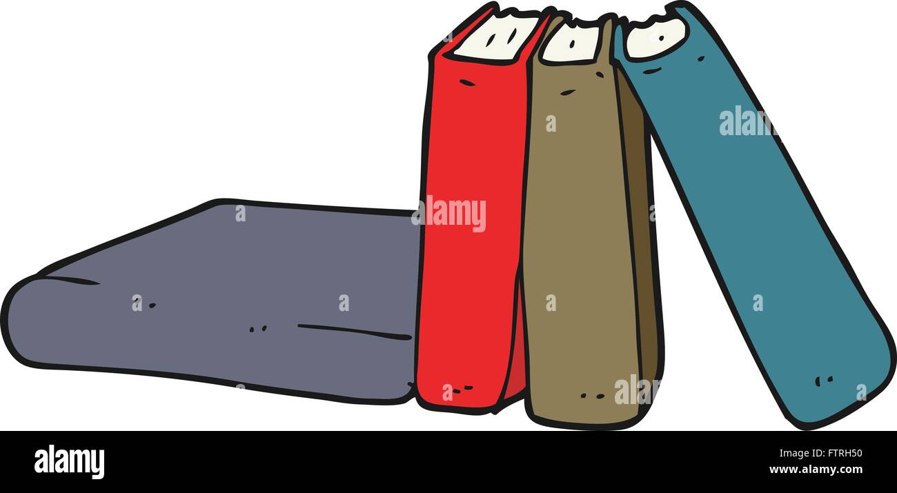 freehand drawn cartoon books Stock Vector Image & Art - Alamy