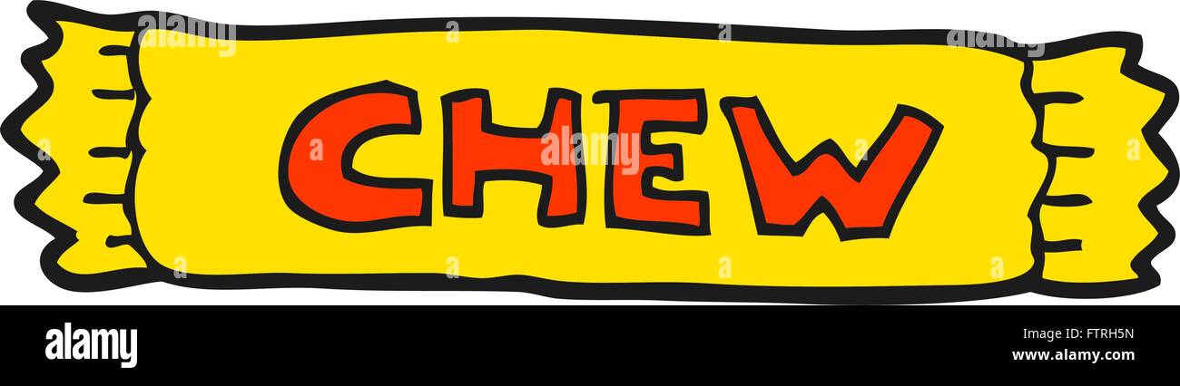 freehand drawn cartoon chew Stock Vector Image & Art - Alamy