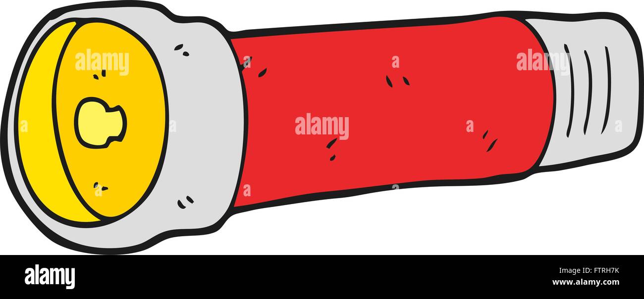 freehand drawn cartoon torch Stock Vector Image & Art - Alamy