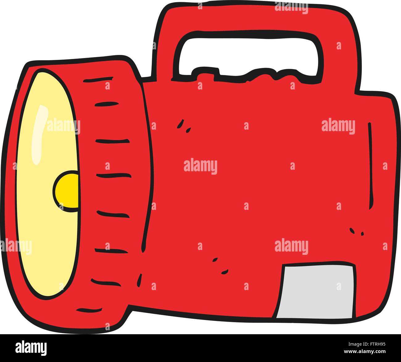 freehand drawn cartoon torch Stock Vector Image & Art - Alamy