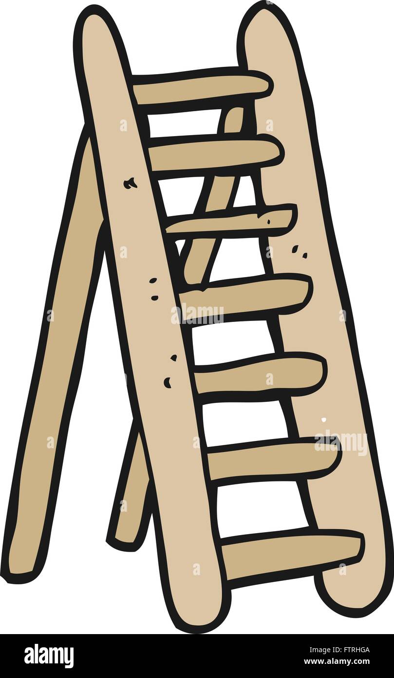 freehand drawn cartoon ladder Stock Vector Image & Art - Alamy