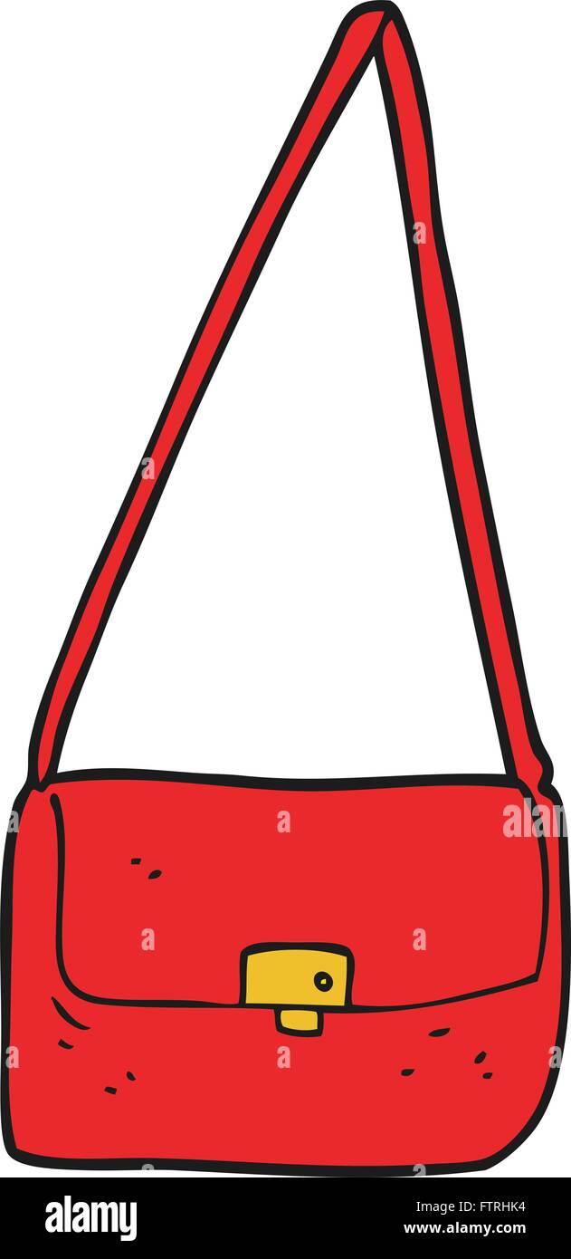 freehand drawn cartoon handbag Stock Vector Image & Art - Alamy
