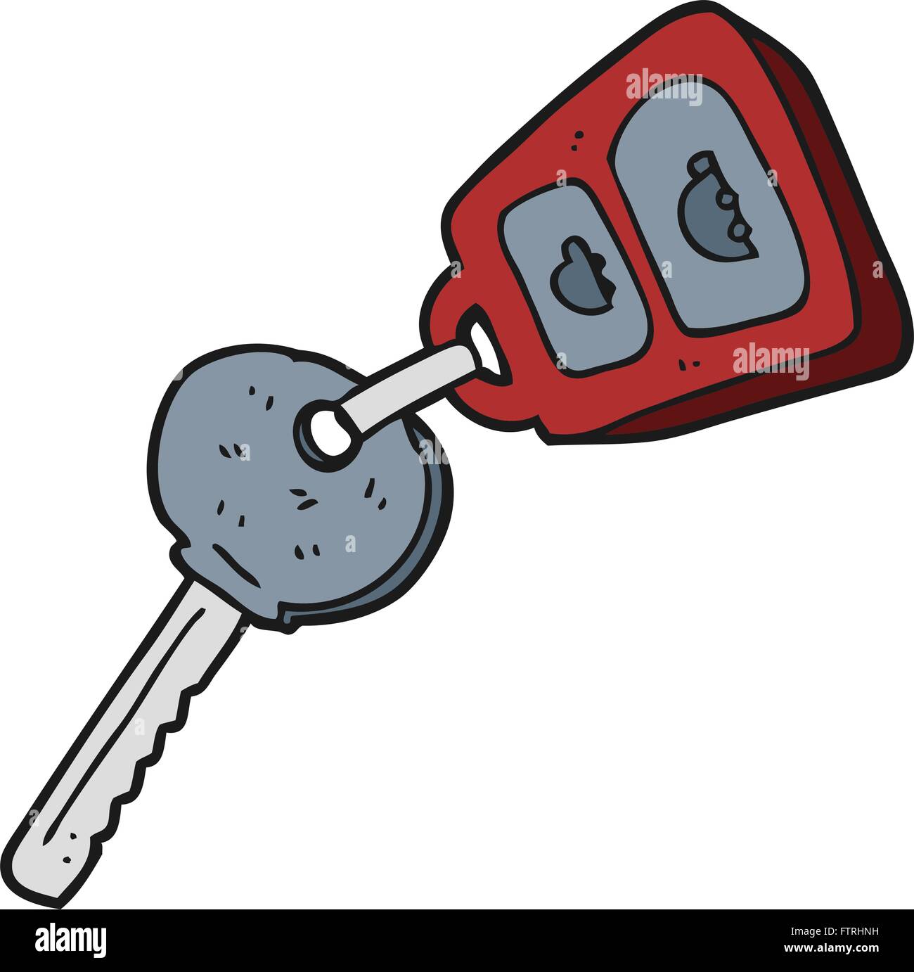 freehand drawn cartoon key Stock Vector Image & Art - Alamy