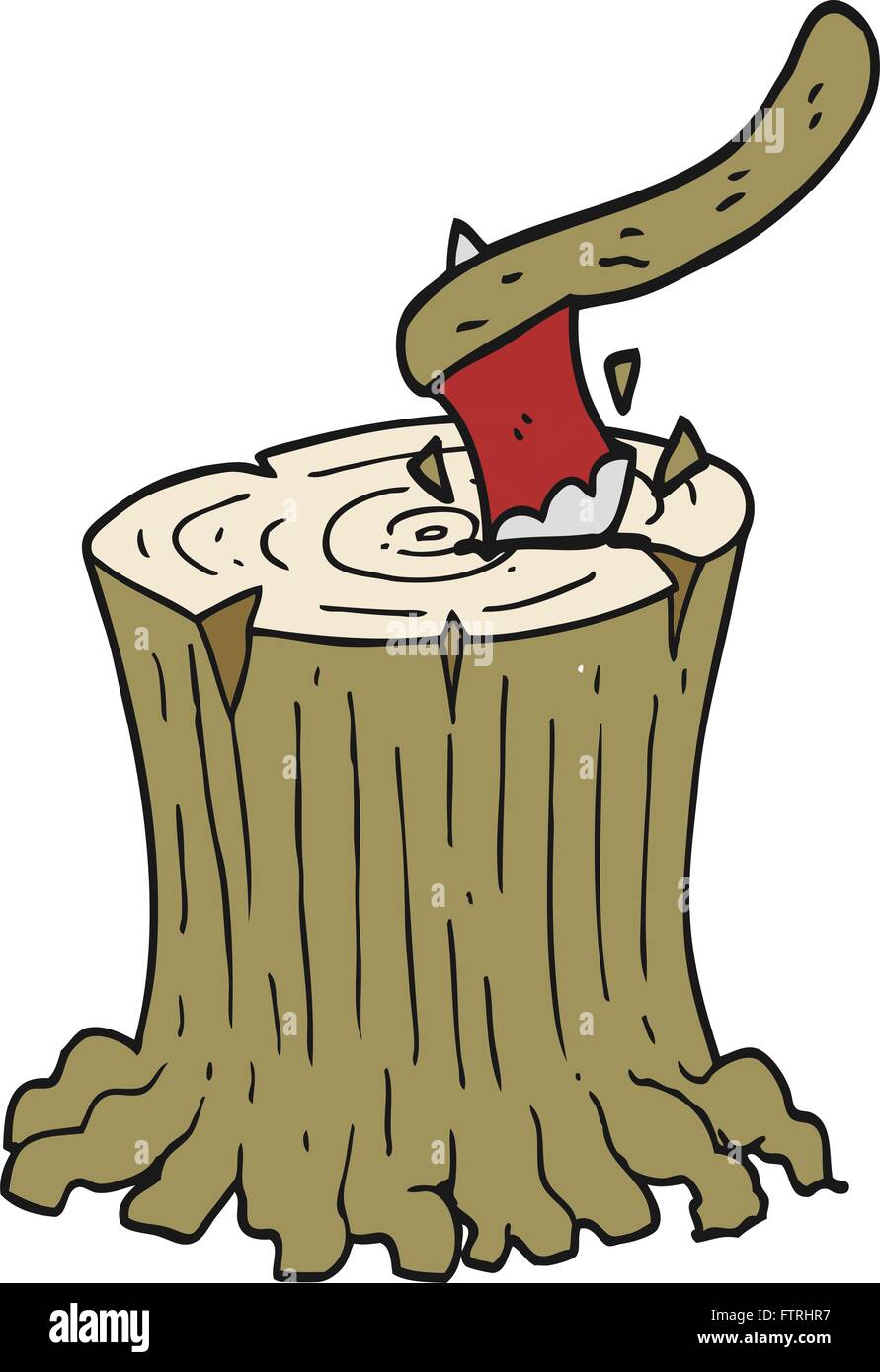 Freehand drawn cartoon axe in hi-res stock photography and images - Alamy