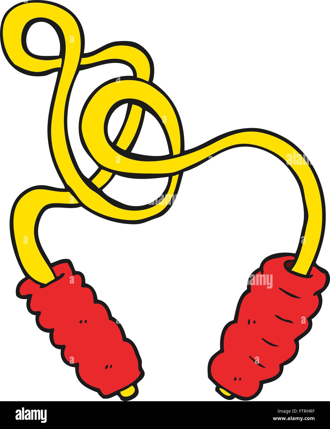 freehand drawn cartoon skipping rope Stock Vector Image & Art - Alamy