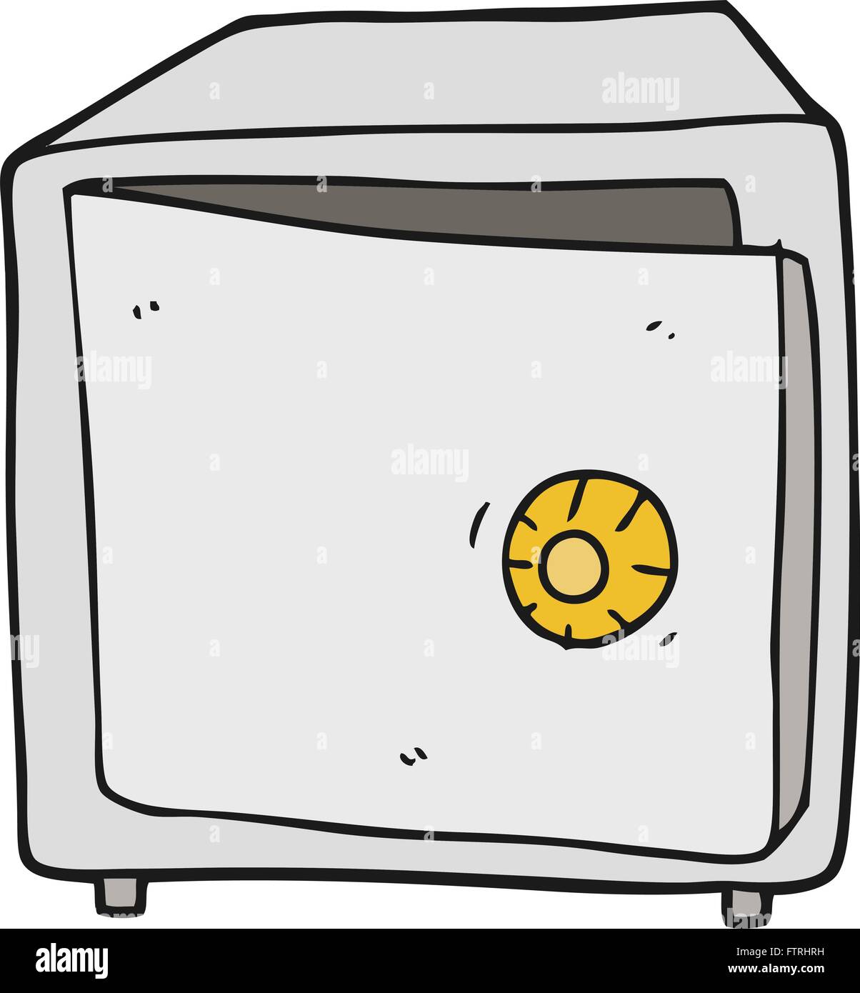 freehand drawn cartoon safe Stock Vector Image & Art - Alamy