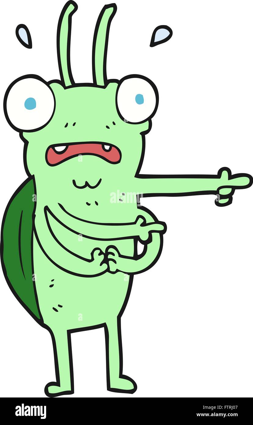 freehand drawn cartoon bug Stock Vector Image & Art - Alamy