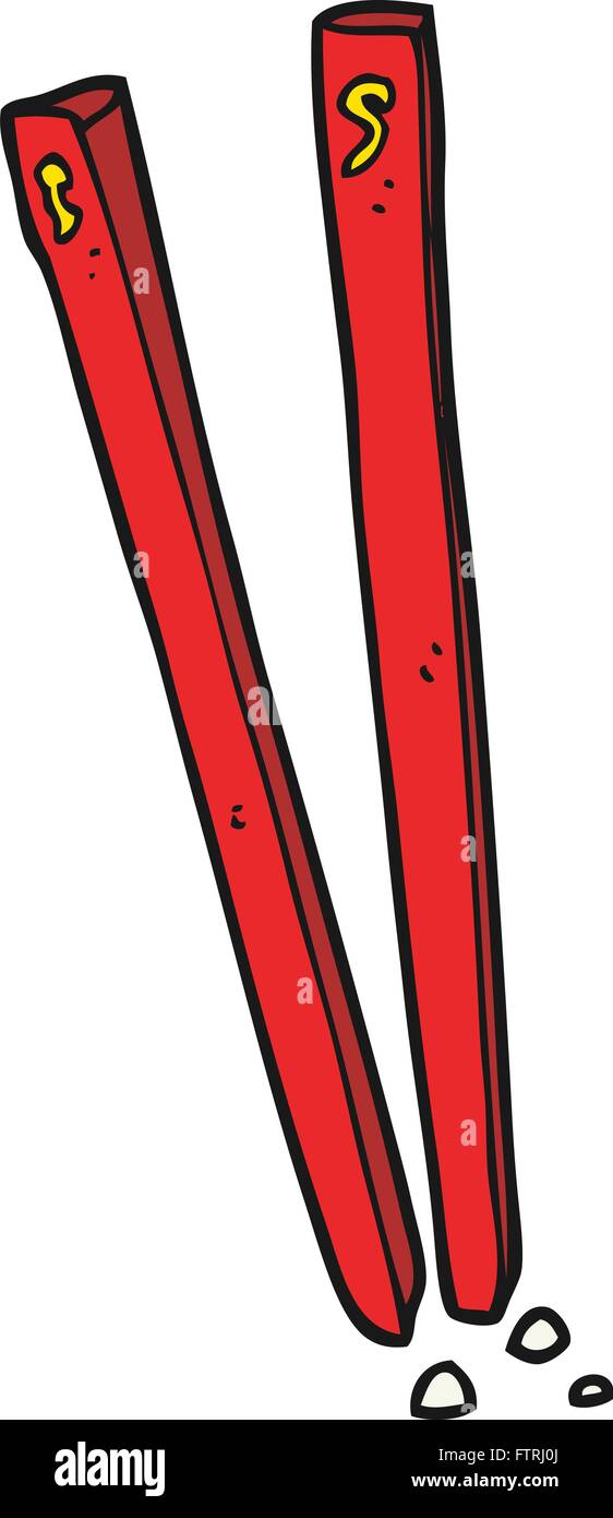 freehand drawn cartoon chopsticks Stock Vector Image & Art - Alamy