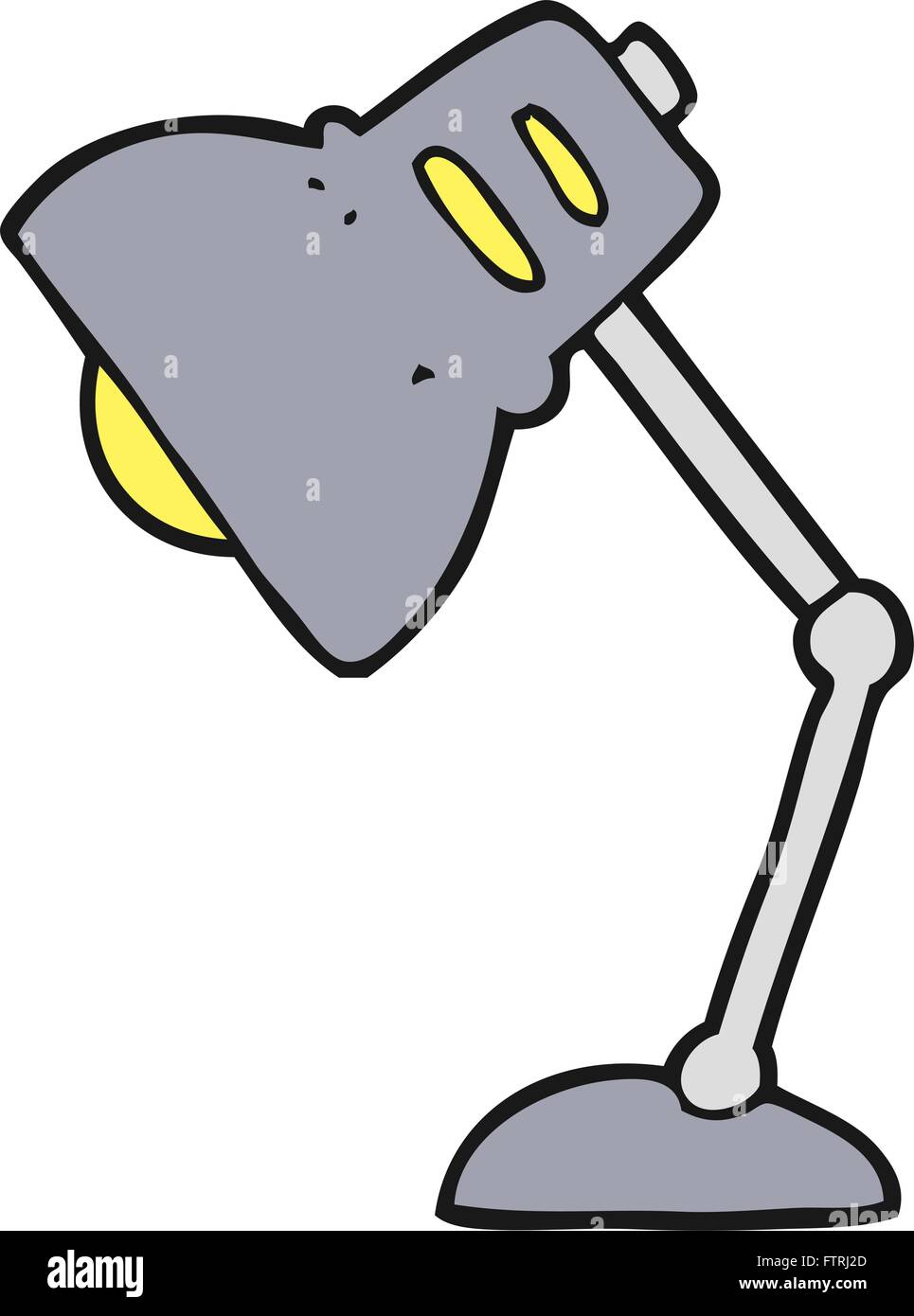 freehand drawn cartoon lamp Stock Vector Image & Art - Alamy