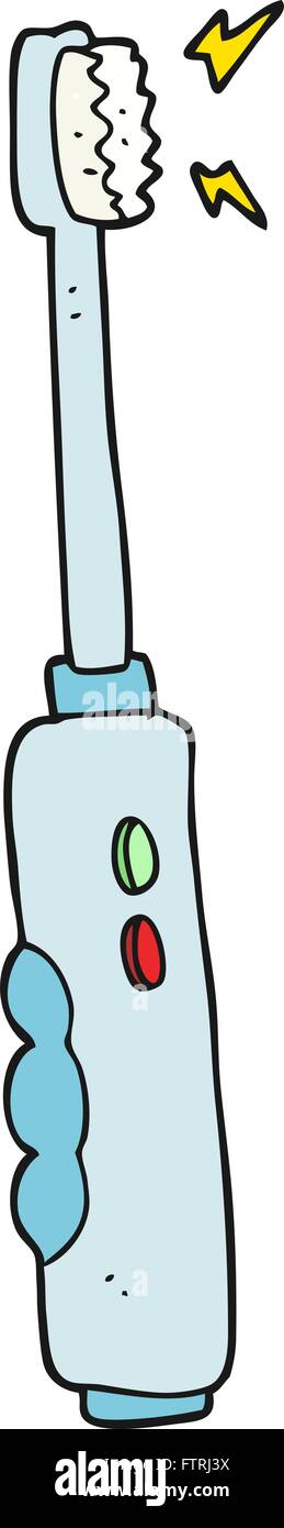 Electric toothbrush cartoon hi-res stock photography and images - Alamy