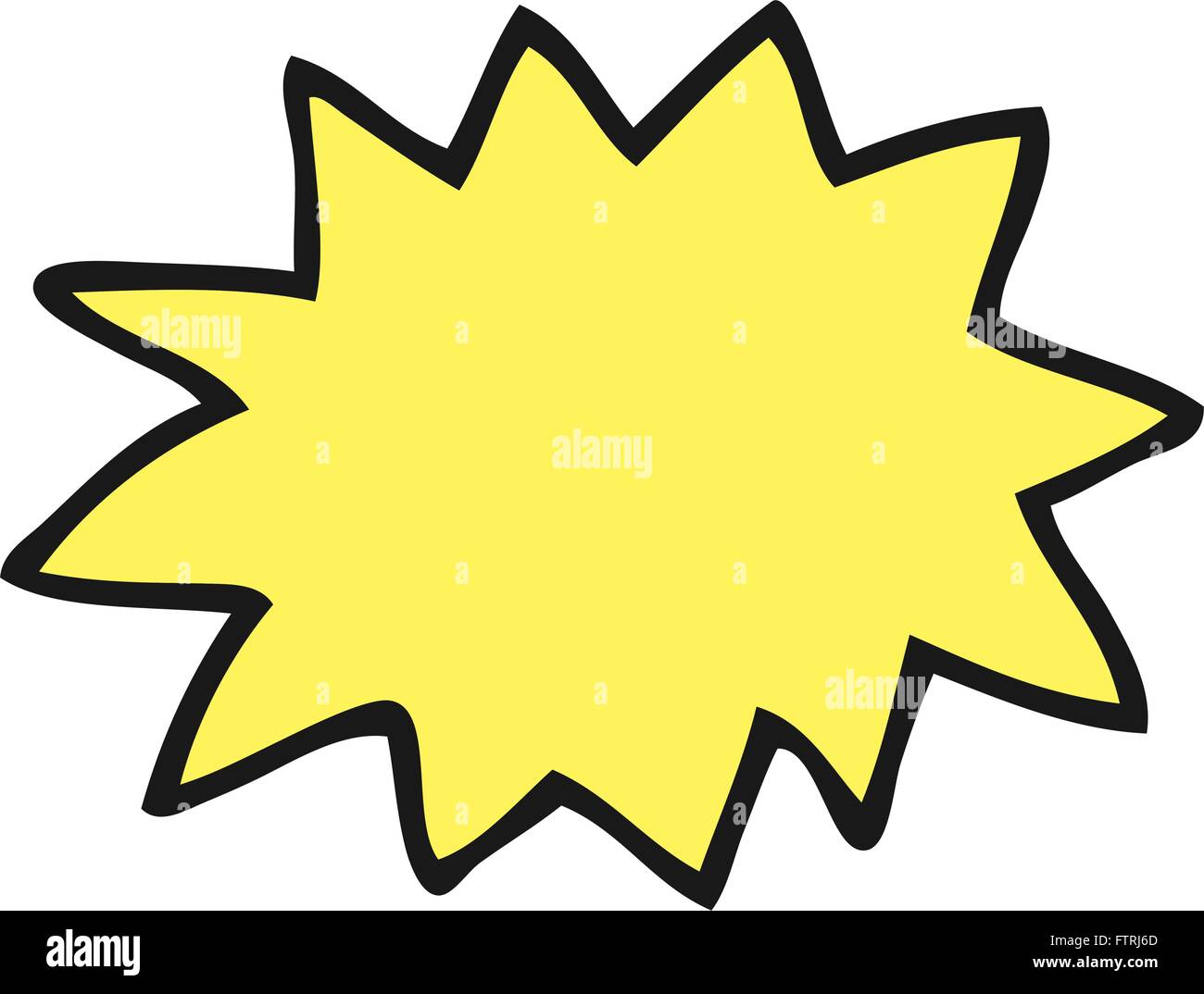 Freehand drawn cartoon explosion Stock Vector Images - Alamy
