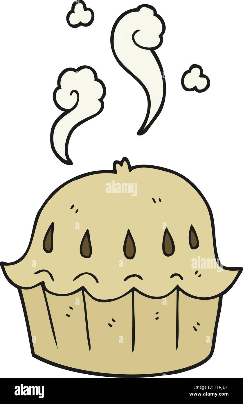 freehand drawn cartoon hot pie Stock Vector Image & Art - Alamy