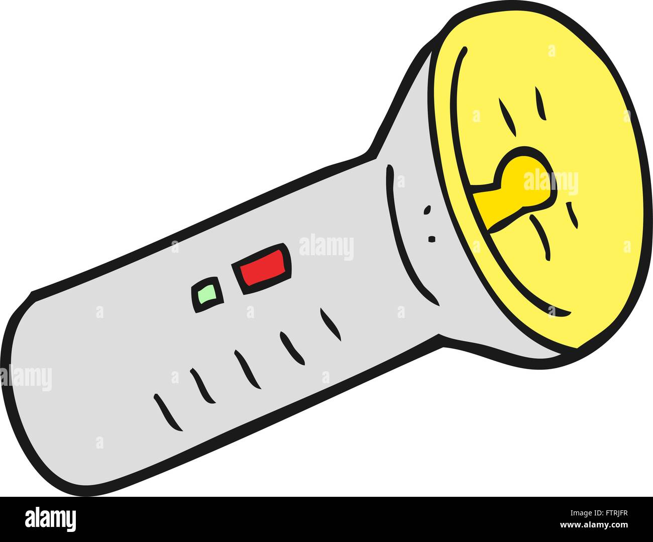freehand drawn cartoon torch Stock Vector Image & Art - Alamy