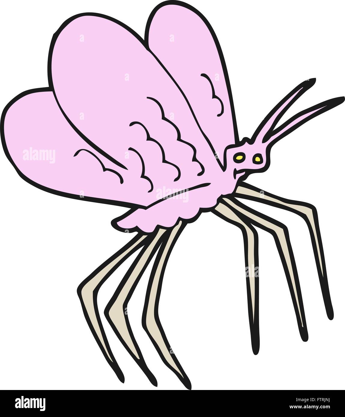 freehand drawn cartoon butterfly Stock Vector Image & Art - Alamy