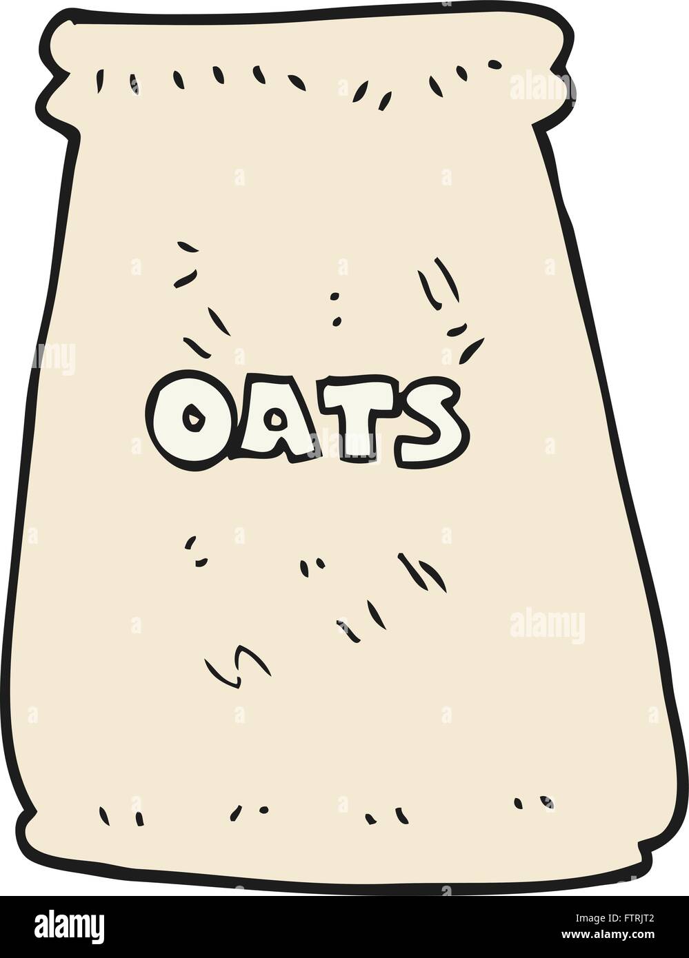 Oats bag Stock Vector Images - Alamy