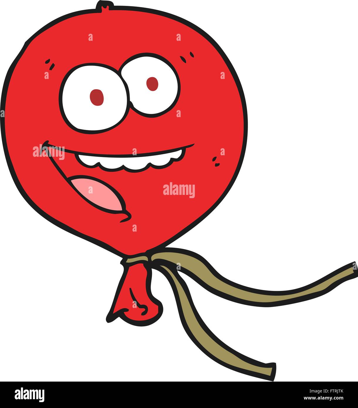 freehand drawn cartoon balloon Stock Vector Image & Art - Alamy