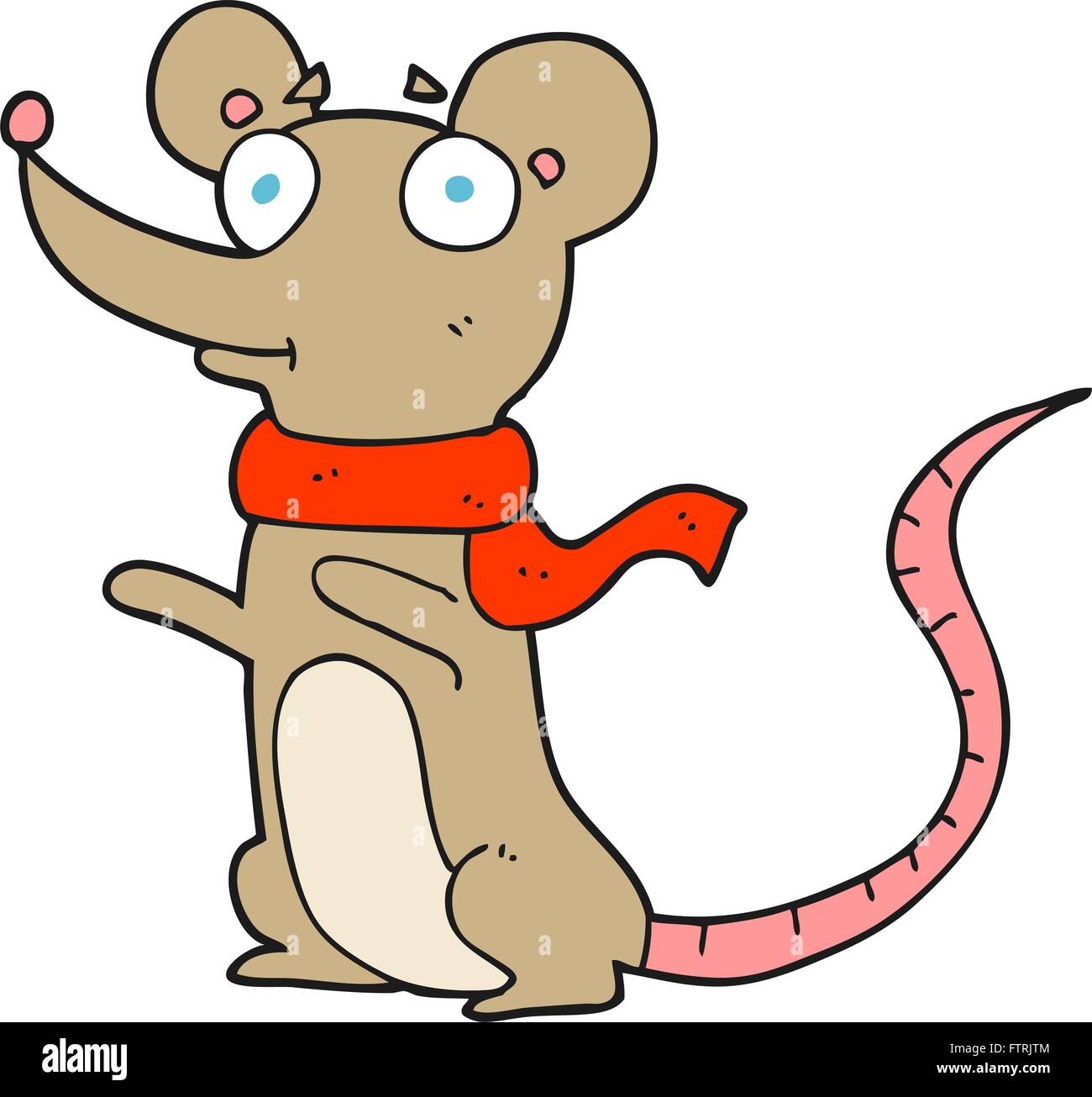 freehand drawn cartoon mouse Stock Vector Image & Art - Alamy
