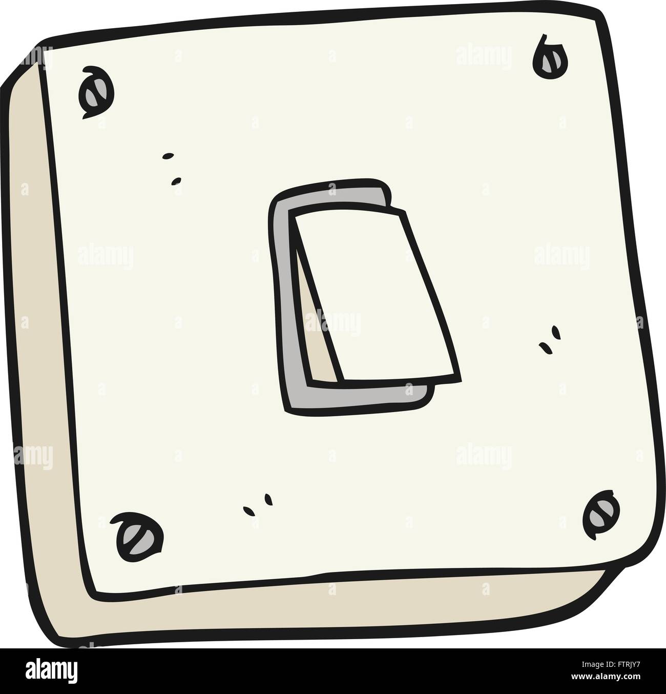 Freehand Drawn Cartoon Light Switch Stock Vector Image And Art Alamy
