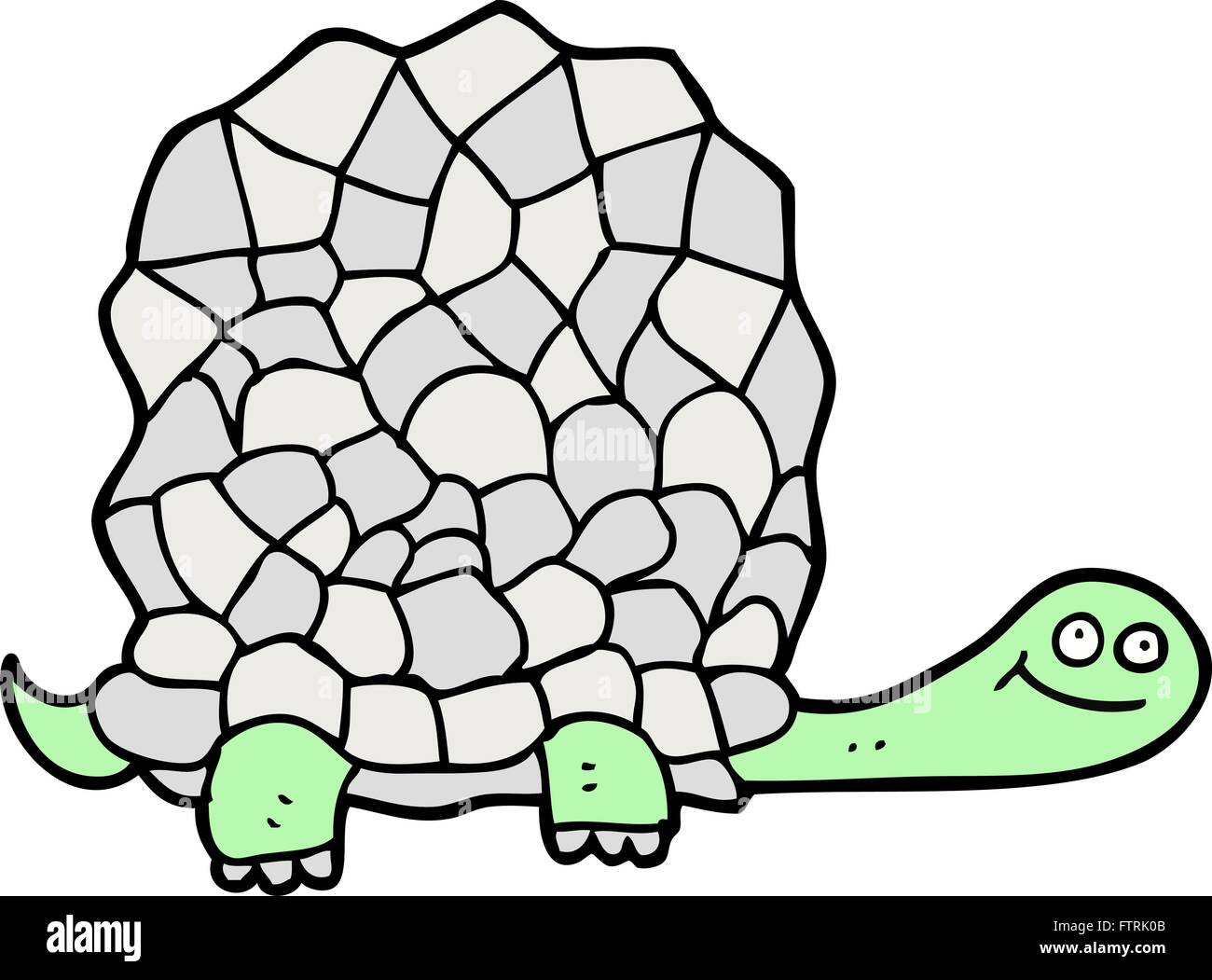 freehand drawn cartoon tortoise Stock Vector Image & Art - Alamy