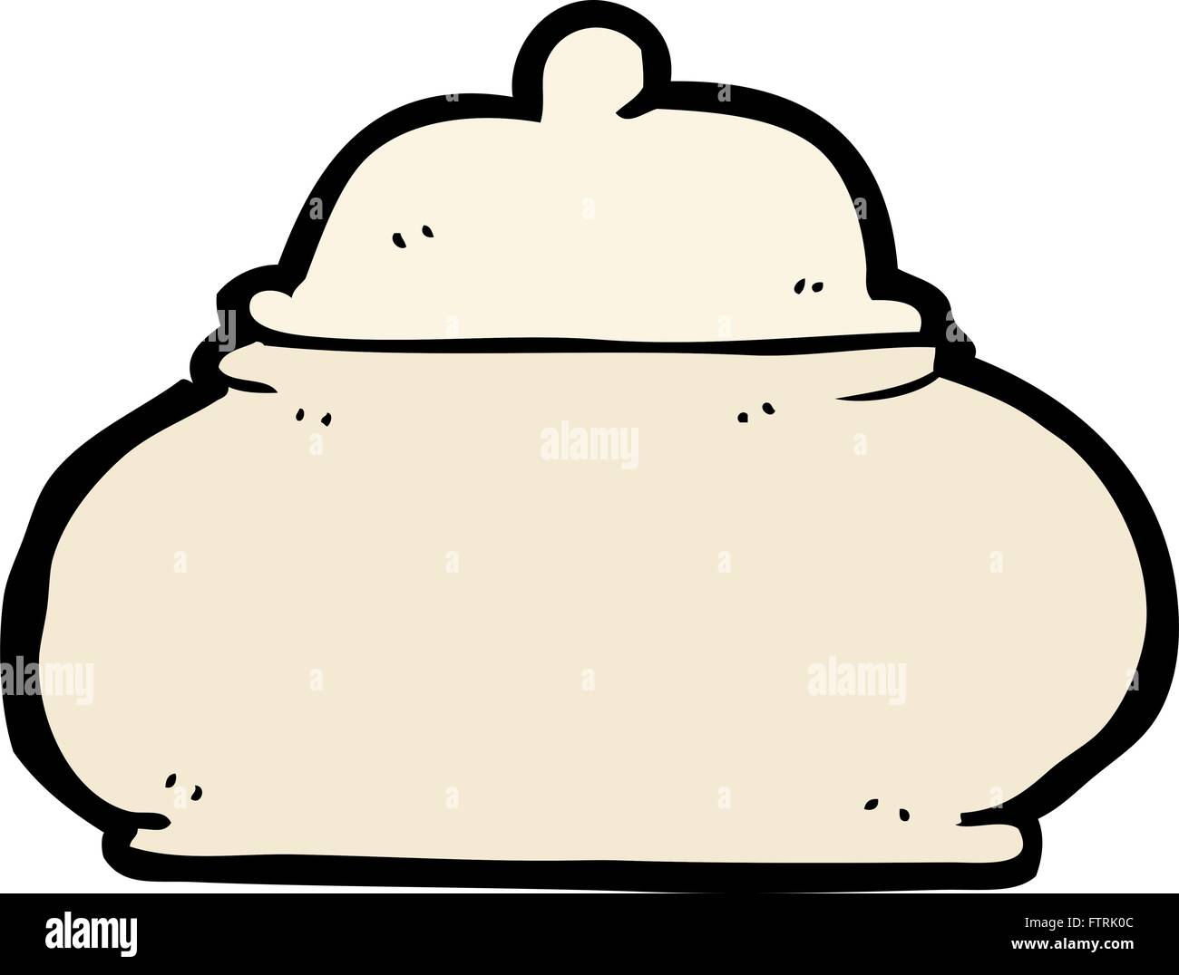 freehand drawn cartoon old style ceramic pot Stock Vector Image & Art ...