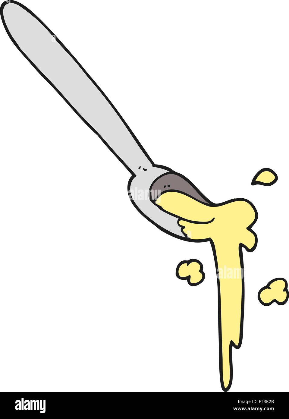 freehand drawn cartoon spoonful Stock Vector Image & Art - Alamy