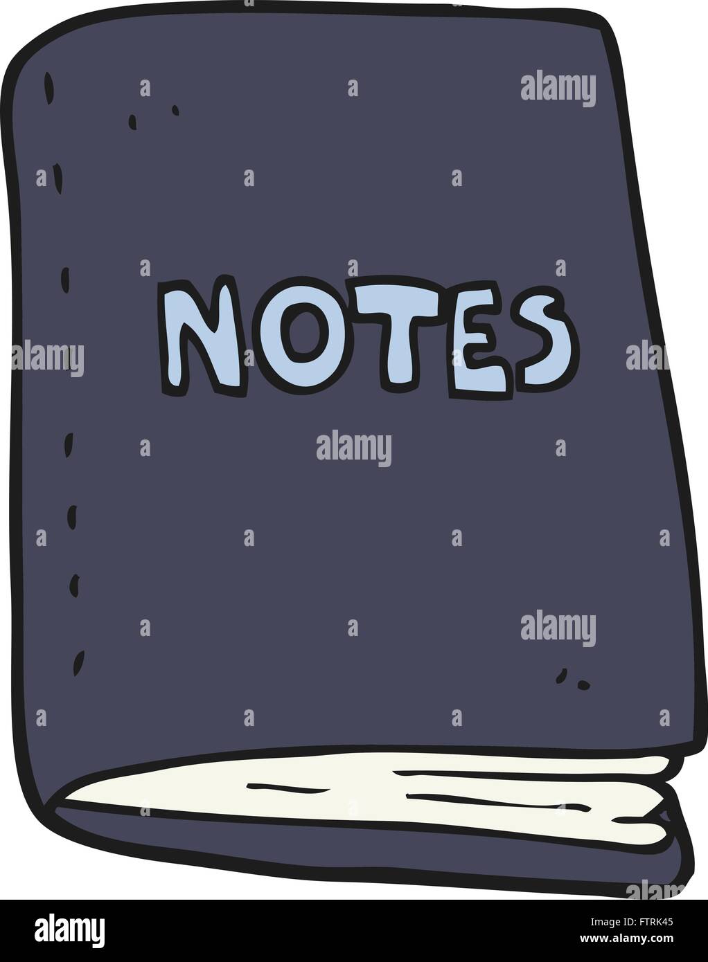 freehand drawn cartoon note book Stock Vector Image & Art - Alamy