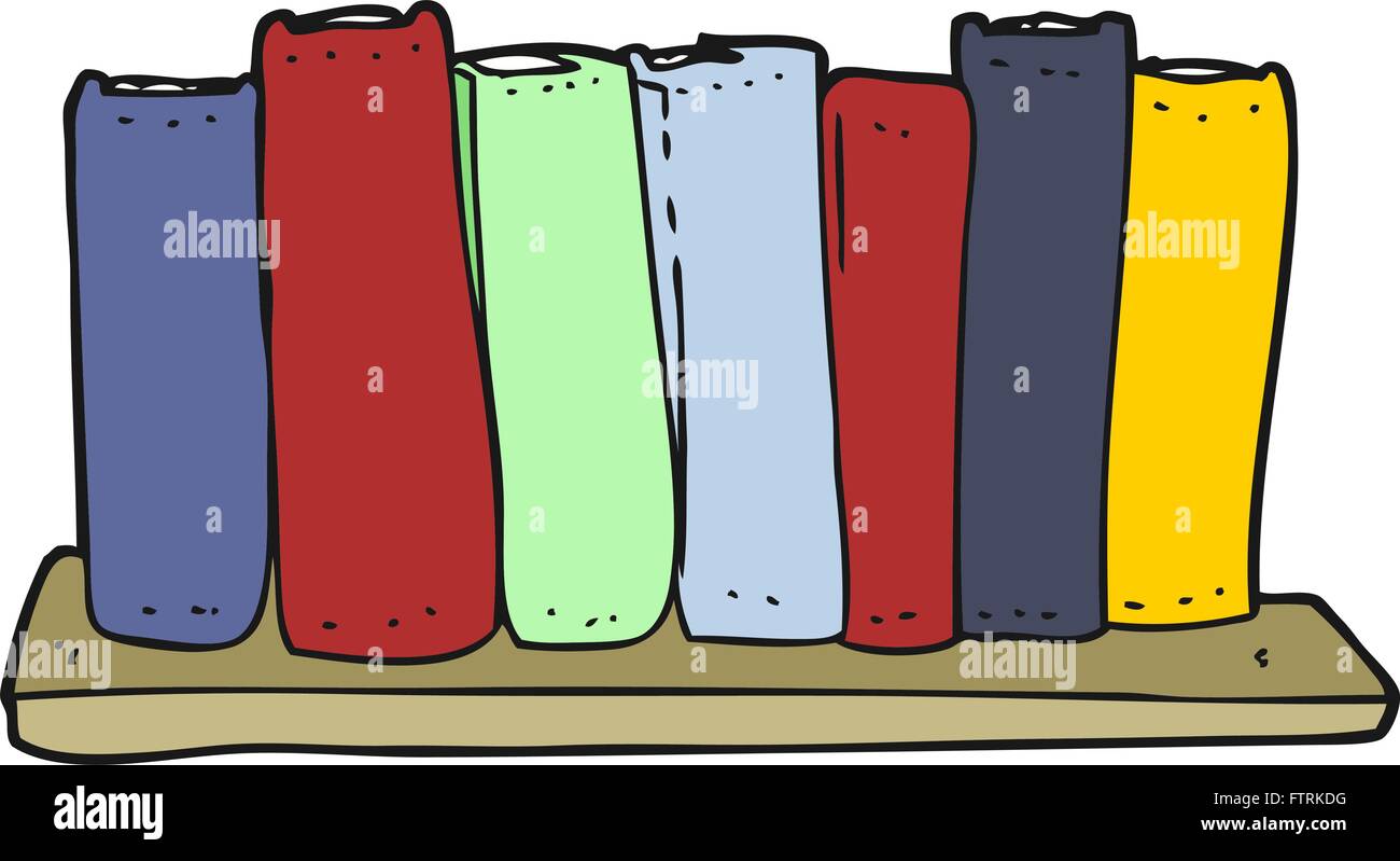 freehand drawn cartoon books Stock Vector Image & Art - Alamy