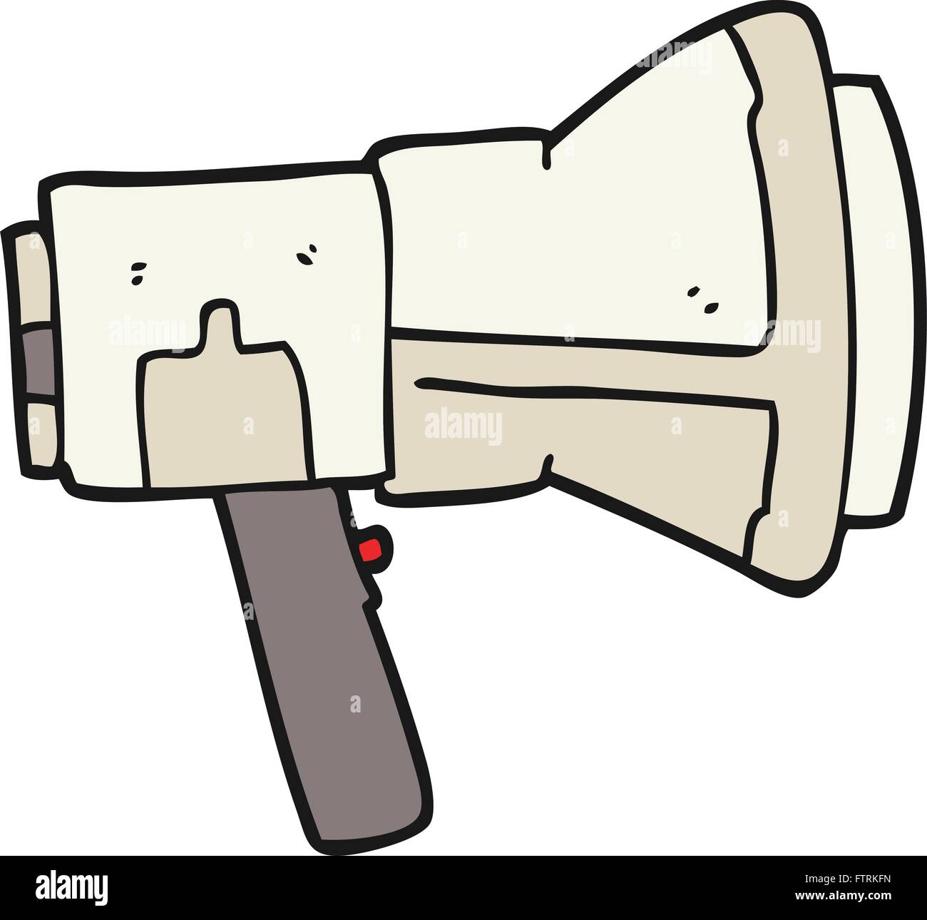 freehand drawn cartoon megaphone Stock Vector Image & Art - Alamy