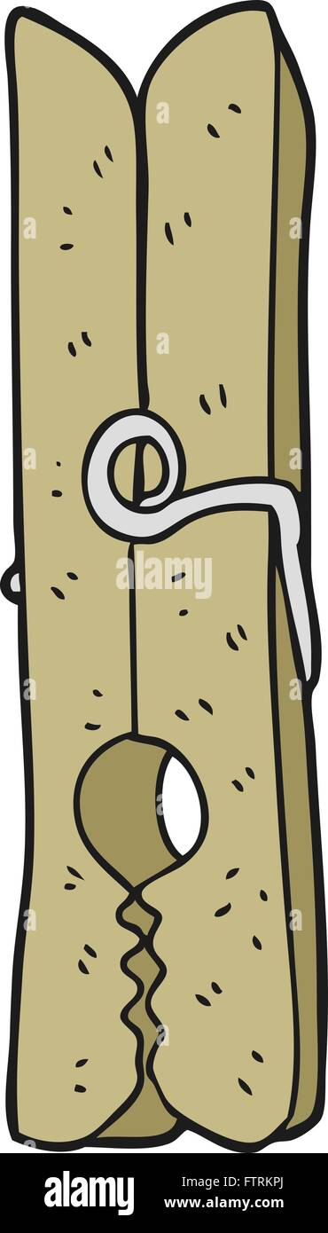 freehand drawn cartoon peg Stock Vector Image & Art - Alamy