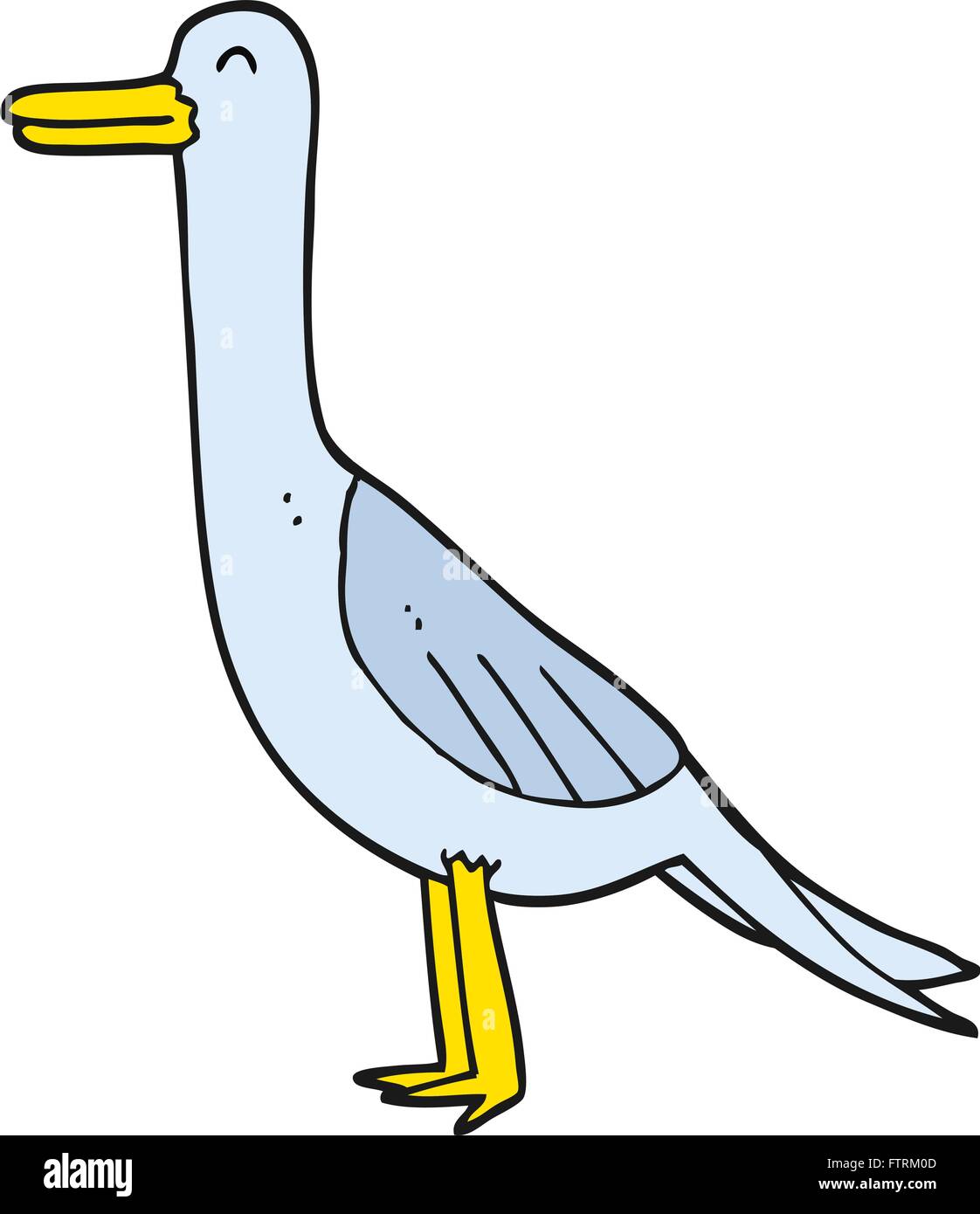 freehand drawn cartoon bird Stock Vector Image & Art - Alamy