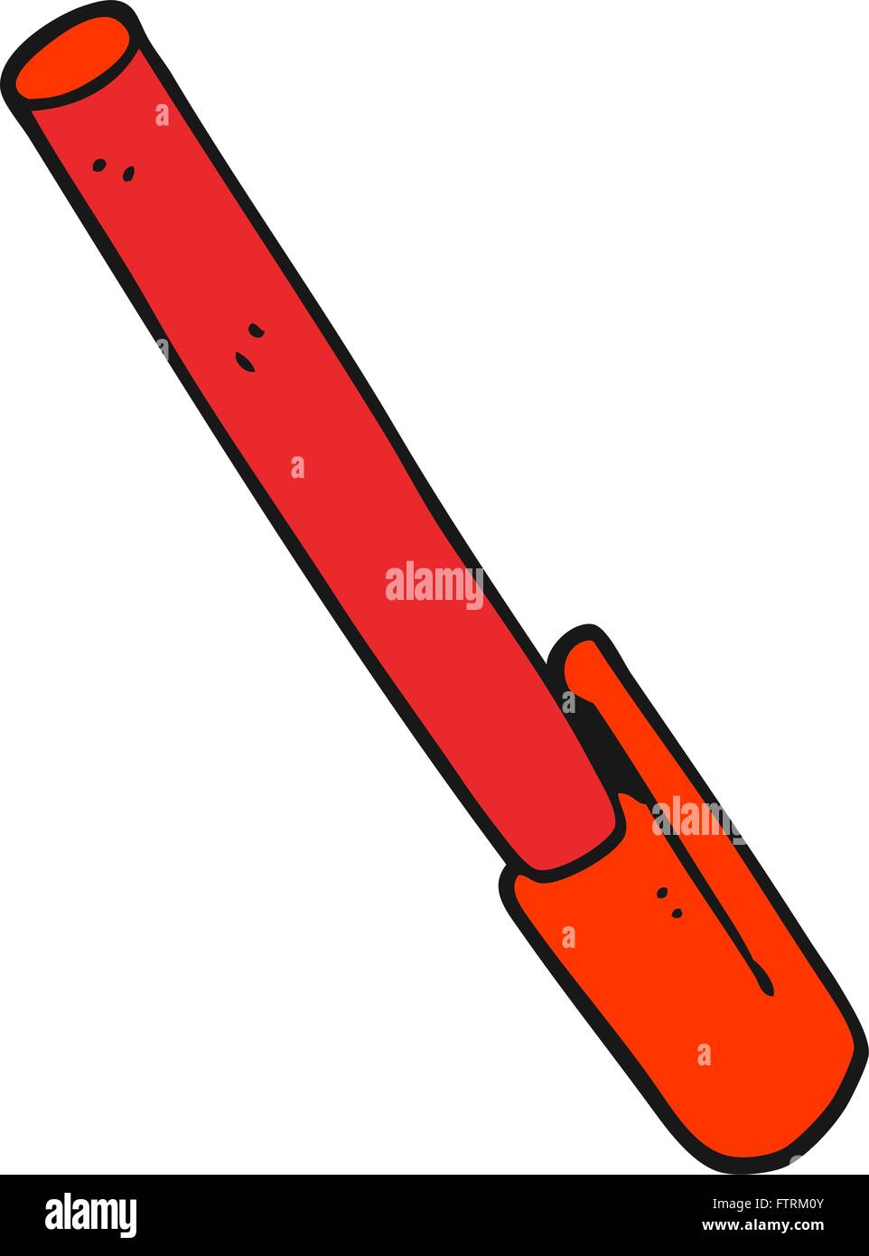 freehand drawn cartoon pen Stock Vector Image & Art - Alamy